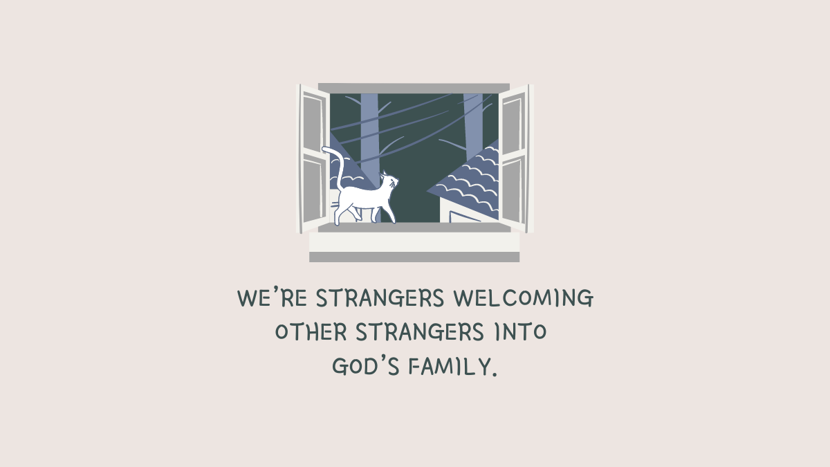 STRANGERS WELCOMING STRANGERS – Our Daily Masala